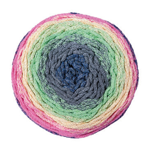 James C Brett | Chainy Cotton Cake | Recycled Yarn